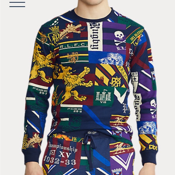 Polo Ralph Lauren | Shirts | Polo Ralph Lauren Multi Print Shirt Nwt ...